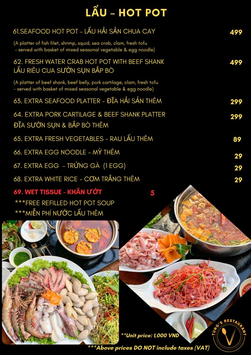 FOOD MENU