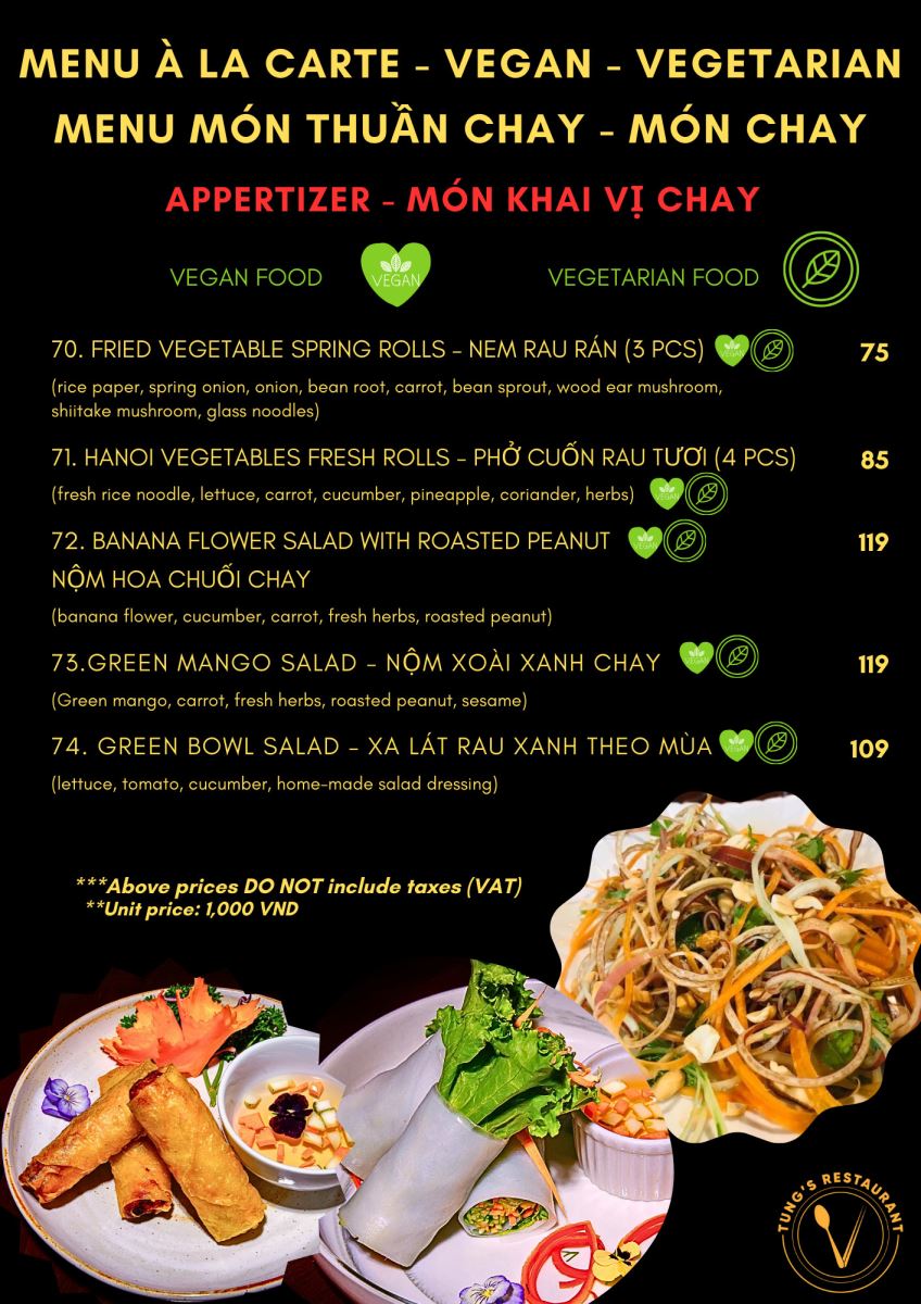 FOOD MENU